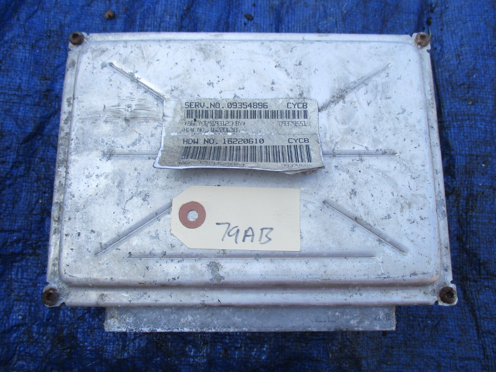 2000 Chevy Silverado engine computer ECM ECU OEM 9354896 5.3L Delphi ...