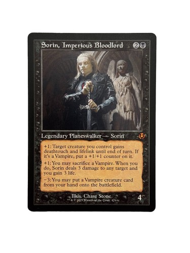 MTG Sorin, Imperious Bloodlord (Retro Frame) Innistrad Remastered ...