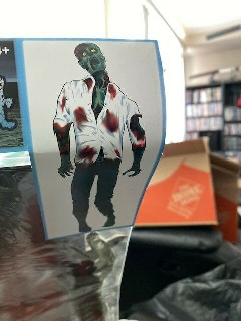 Zombie 60" Jointed Cutout Halloween Decoration New!!! | eBay