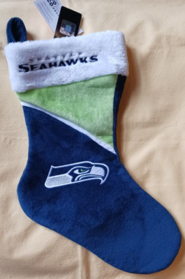 NEW Seattle Seahawks Football NFL Basic Logo 16" Holiday Christmas ...