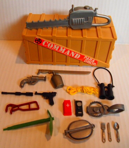 VINTAGE GI JOE 1975 ADVENTURE TEAM RARE ATOMIC MAN COMMAND PARA DROP ...