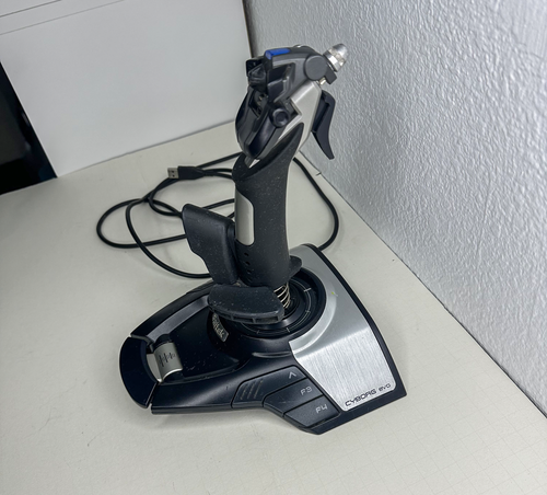 Saitek Cyborg Evo Adjustable Flight Stick PC USB Game Joystick - Read ...