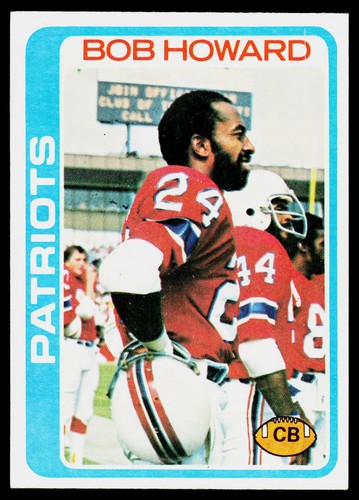 Bob Howard, 1978 Topps, #321, New England Patriots, | eBay