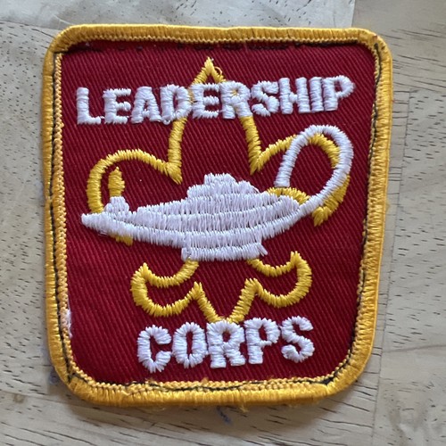 Vintage BSA LEADERSHIP CORPS position patch Boy Scout | eBay