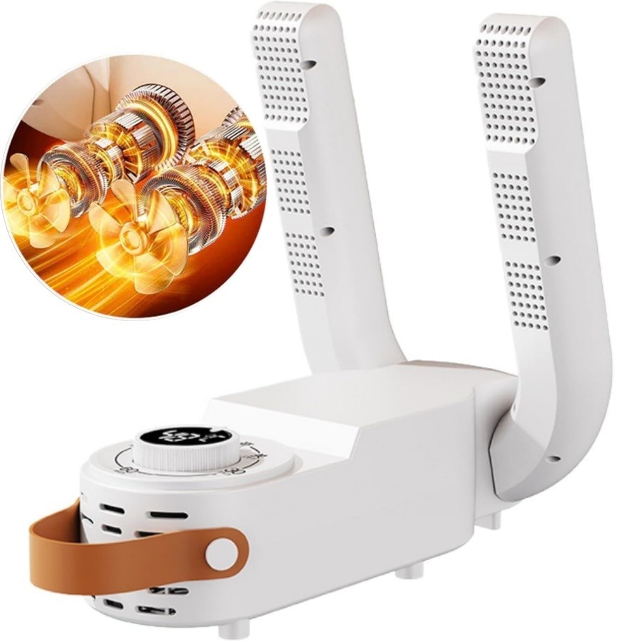 2-Tube Shoe Dryer Boot Dryer with Heat Blower Prevent Odor Mold ...