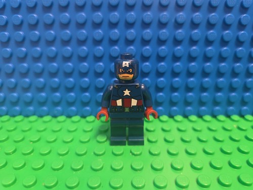 Lego Captain America Minifigure Marvel Super Heroes sh0014 6865 CMF Lot ...