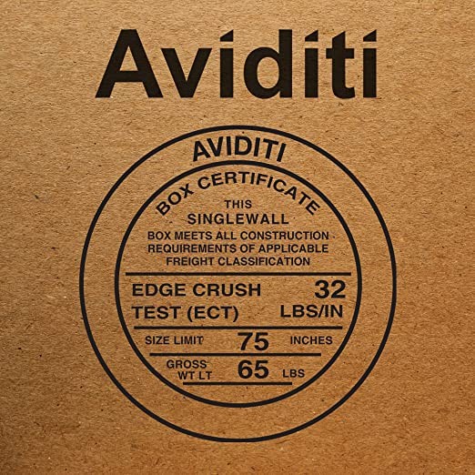 AVIDITI 9x4x4 Shipping Boxes Small (50-Pack) Heavy Duty Corrugated ...