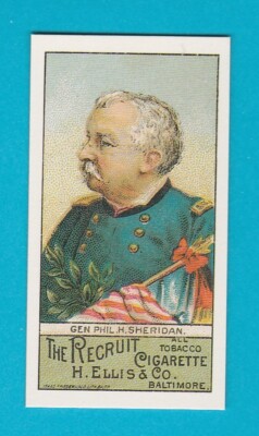 ELLIS & CO. OF U.S.A REPRO - CIVIL WAR GENERALS (OF 1890)- SHERIDAN ...