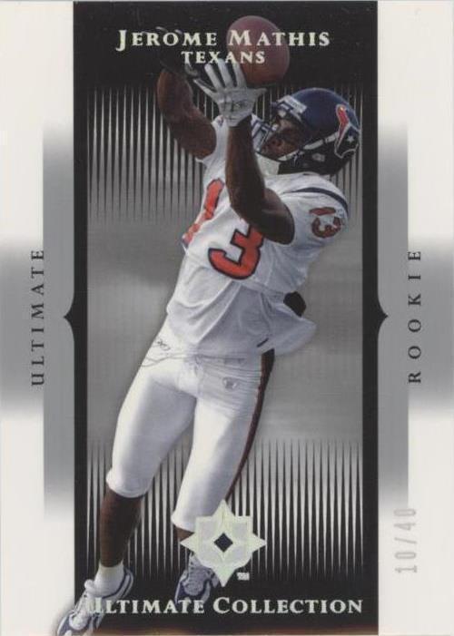 2005 Ultimate Collection - Ultimate Rookie Jerome Mathis #110 Spectrum ...