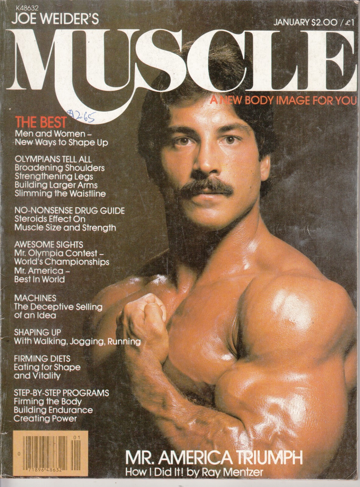 Joe Weider's Muscl & Fitness-Jan 1980-Ray mentzer-Dranco Columbu-588 ...