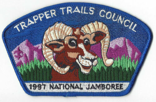 Boy Scout Trapper Trails Council 1997 National Jamboree JSP/CSP Blue ...