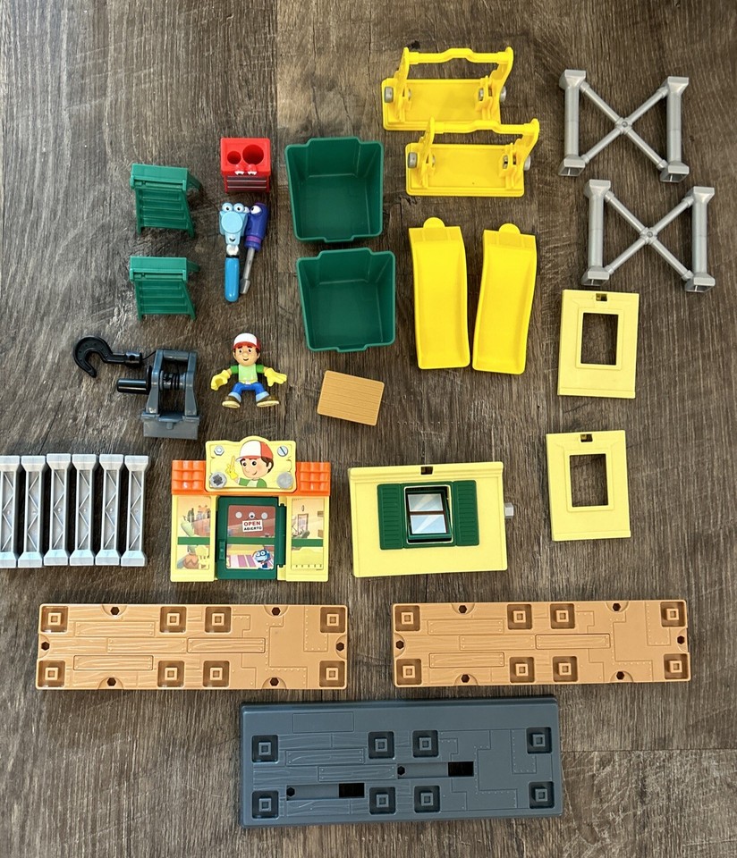 Disney Handy Manny Big Construction Job Manny's Workshop Fisher Price ...