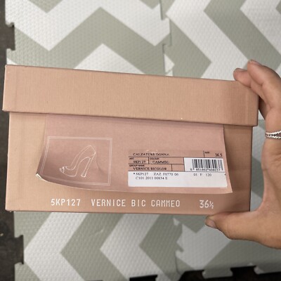 Miu Miu Pink Empty Shoe Storage Box w/dustbag Tissue Paper 12" x 7" x 4 ...