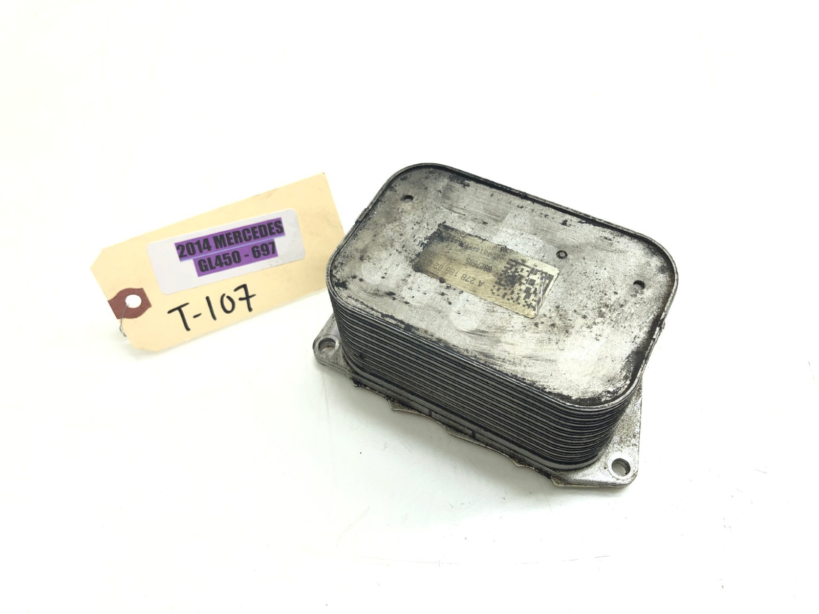 2013-2019 MERCEDES BENZ GL450 4.6L OIL COOLER OEM | eBay