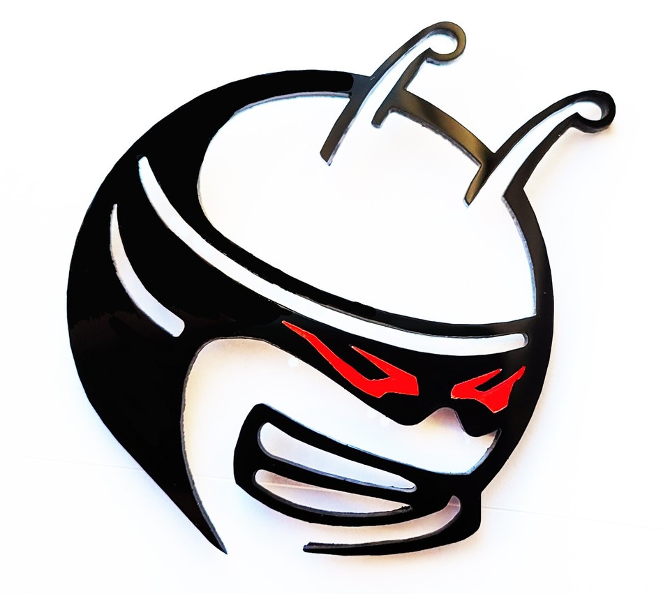 2x Fender Emblem Badges Redeye Custom for Dodge Challenger Charger SRT ...