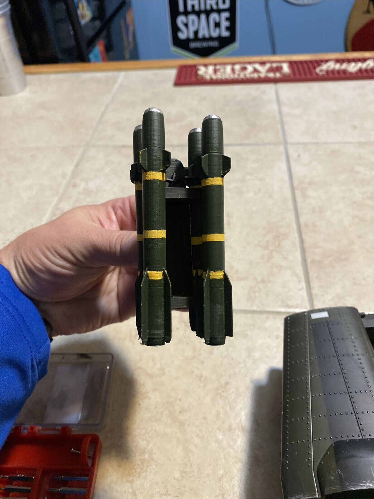 M299/M310 Launcher with AGM-114 Hellfire or AGM-179 JAGM, multiple ...