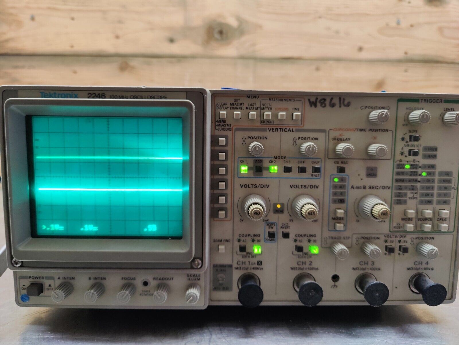 100MHz Analog Oscilloscope 2246MODA Tektronix | eBay
