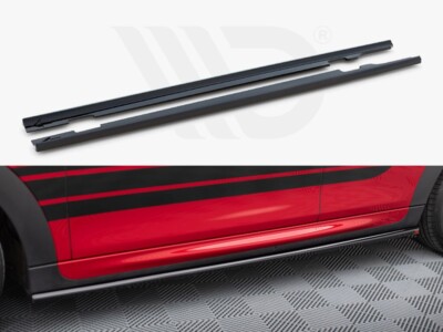 Maxton Design Side Skirts Diffusers for Mini Cooper S JCW F56 Facelift ...