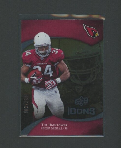 2009 Upper Deck Icons #16 Silver Board /125 Tim Hightower NM-MT | eBay