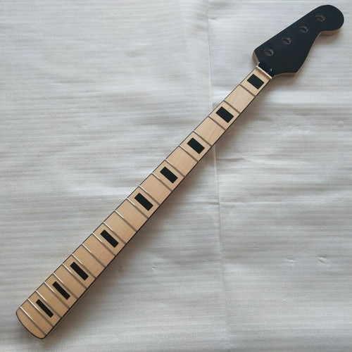 DIY 4 String Jazz bass guitar neck 20 fret 34 inch Maple Fretboard ...