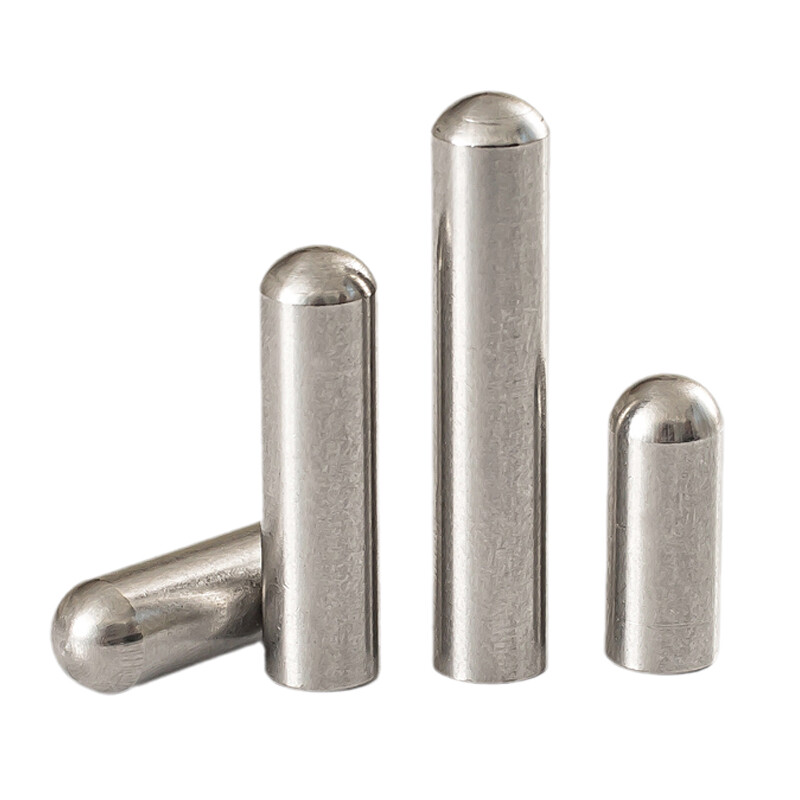 304 Stainless Steel Round Head Dowel Pins Parallel Pin Roller Pin M1.5 ...