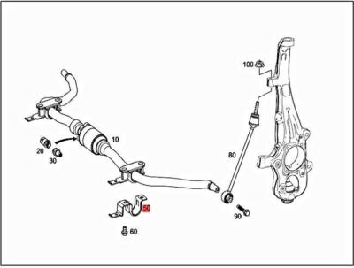 Genuine MERCEDES C292 W166 X166 GL-CLASS X166 GLE W166 Bracket ...