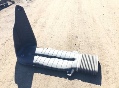 20456480 1676682 1676687 Air intake pipe assembly with сorrugated air ...