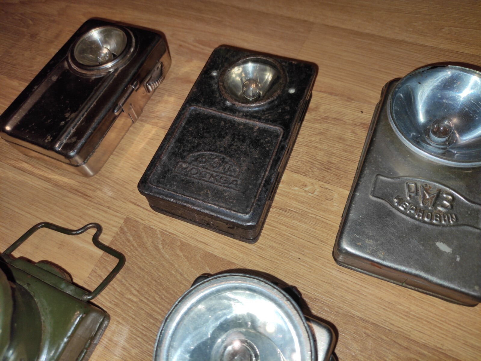 LOT OF 11 VINTAGE POCKET FLASHLIGHT SIGNAL TORCH LIGHT LAMP LANTERN ...