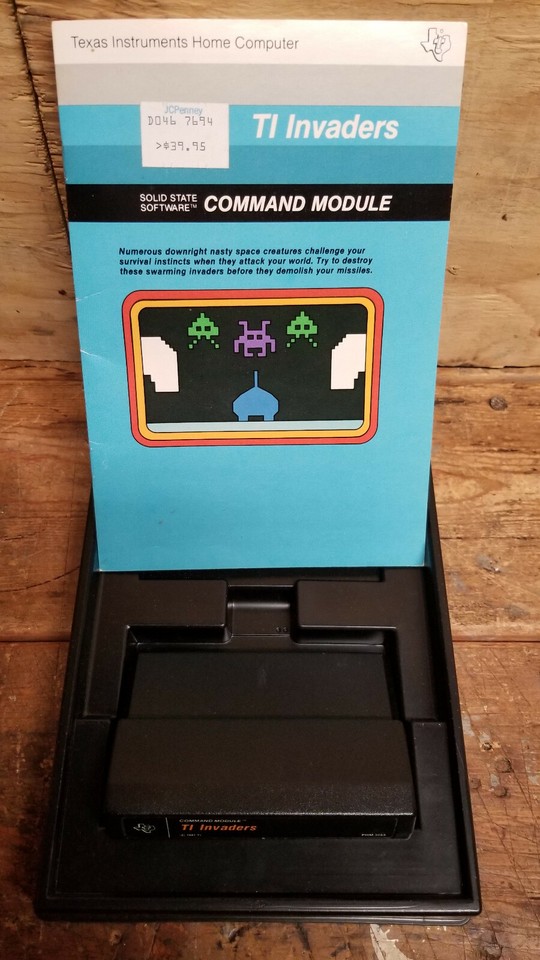 Vintage Texas Instrument TI-99/4A Games Lot In Original Retail ...