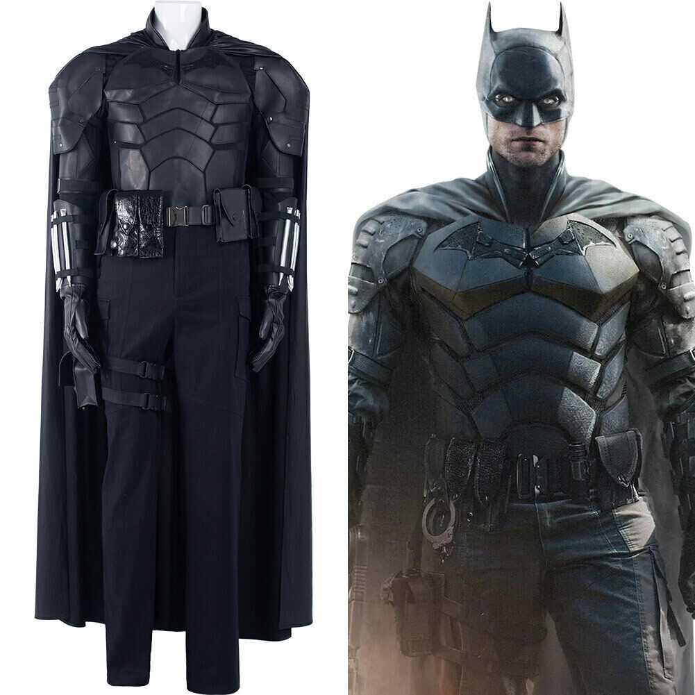 The Bruce Cosplay Bruce Wayne Costume Halloween Outfit Full Set | eBay
