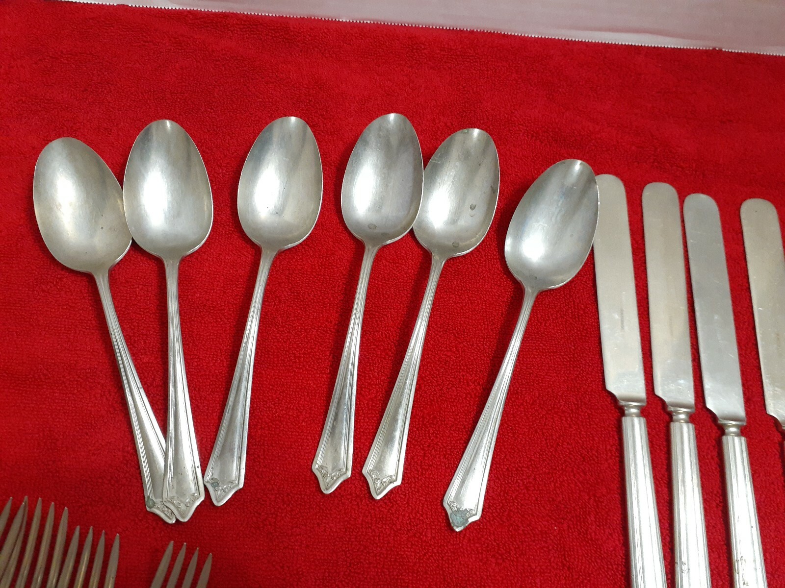 A.S. Co. Nickel Silver Panama 41 Piece Flatware Set | eBay