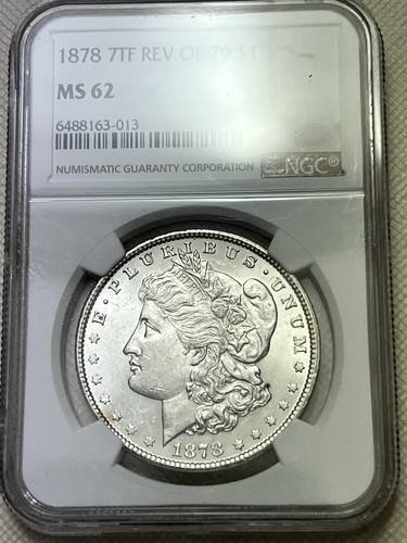 1878 7TF Rev Of 79 Morgan Silver Dollar $1 NGC MS62 | eBay