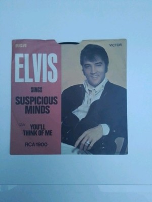 Elvis Presley - Suspicious Minds (7", Single) | eBay UK