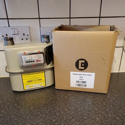 Gas Meters g4 2006 m20 very little use diaphragm meter booked | eBay UK