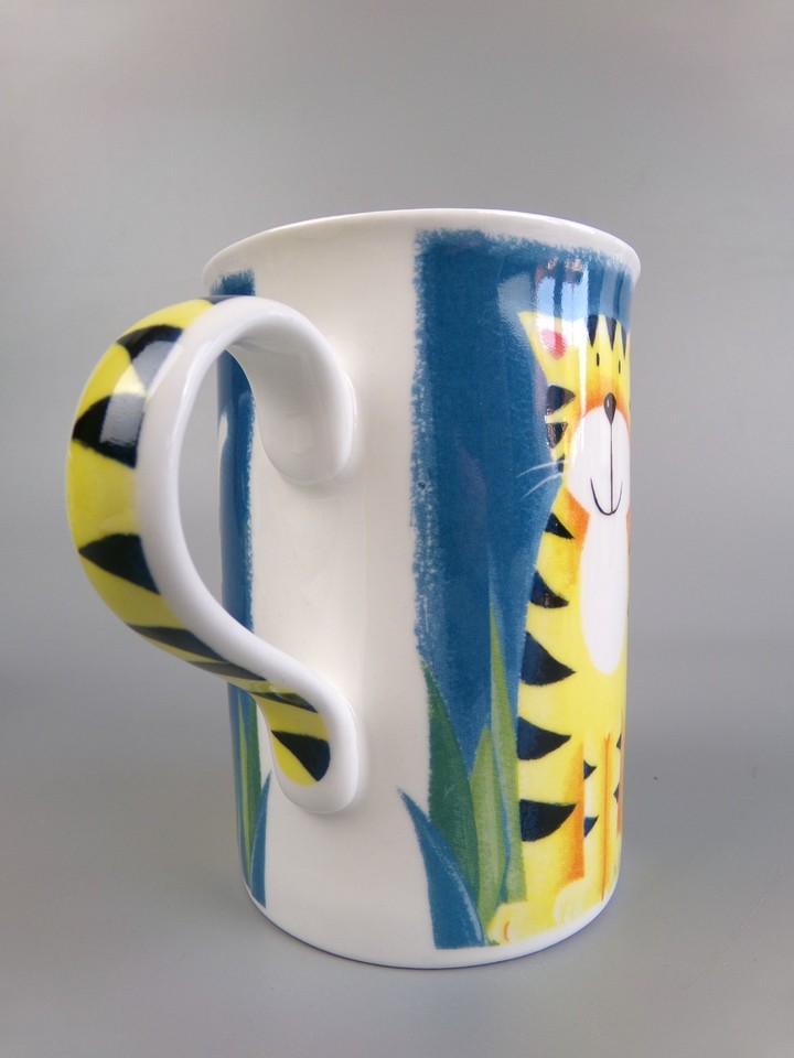 Tiger Wessex Collection Mugs x 2. Bone china. | eBay UK