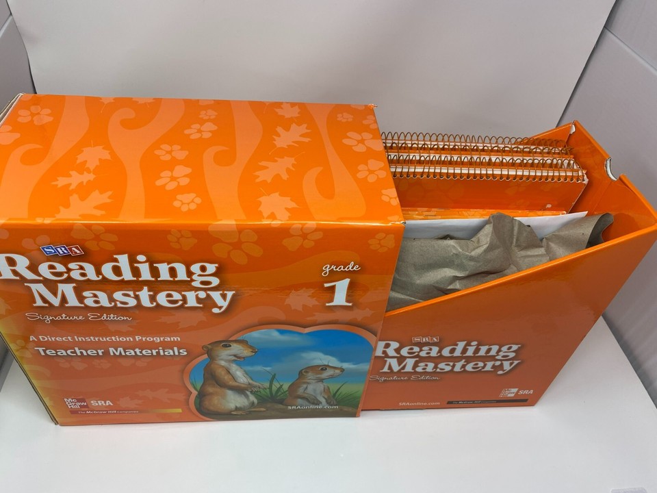 SRA Reading Mastery Signature Edition, Teacher Materials, Grade 1 Set ...