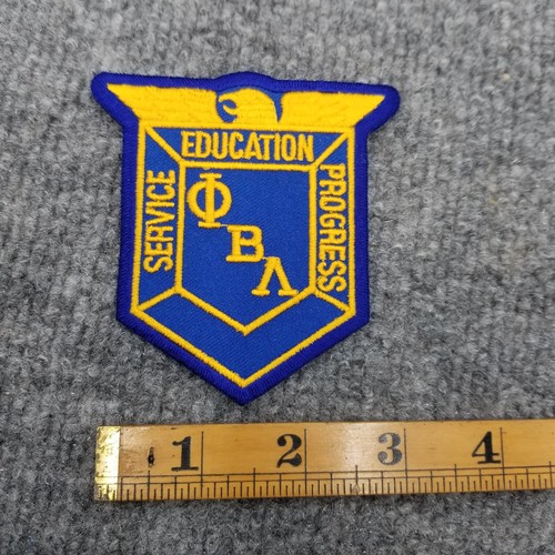 FBLA Future Business Leaders Of America Service Education Progress Patch Eagle | eBay