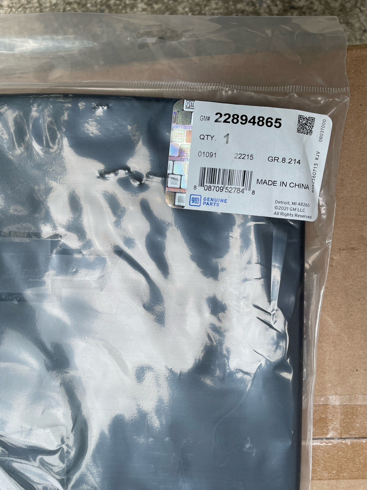 2015 Silverado HD Factory OEM Black Rear Flat Splash Guards 22894865 ...