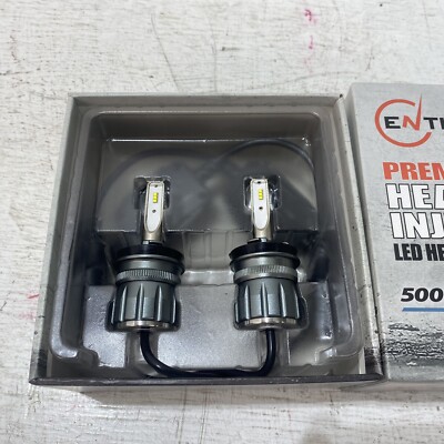 Enthuze Premium Heat Injected H8 H9 H11 LED Headlights Kit 5000LM 100W ...