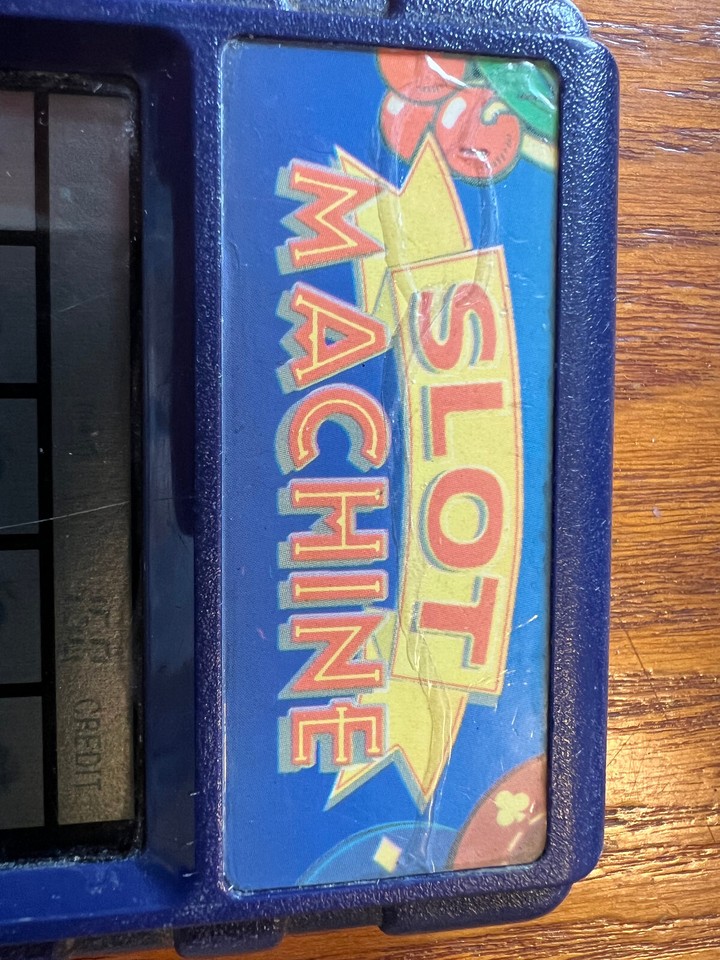 Slot Machine Radio Shack 60-2696 Handheld Electronic Game Pocket Casino ...