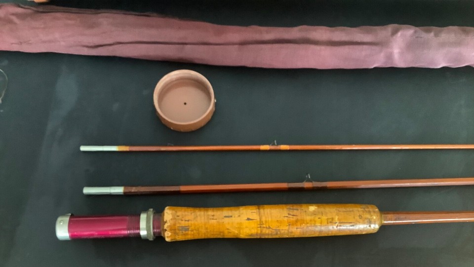 Wright & McGill / Old Faithful Rod Co. "True Action 8' 0' Bamboo Rod | eBay