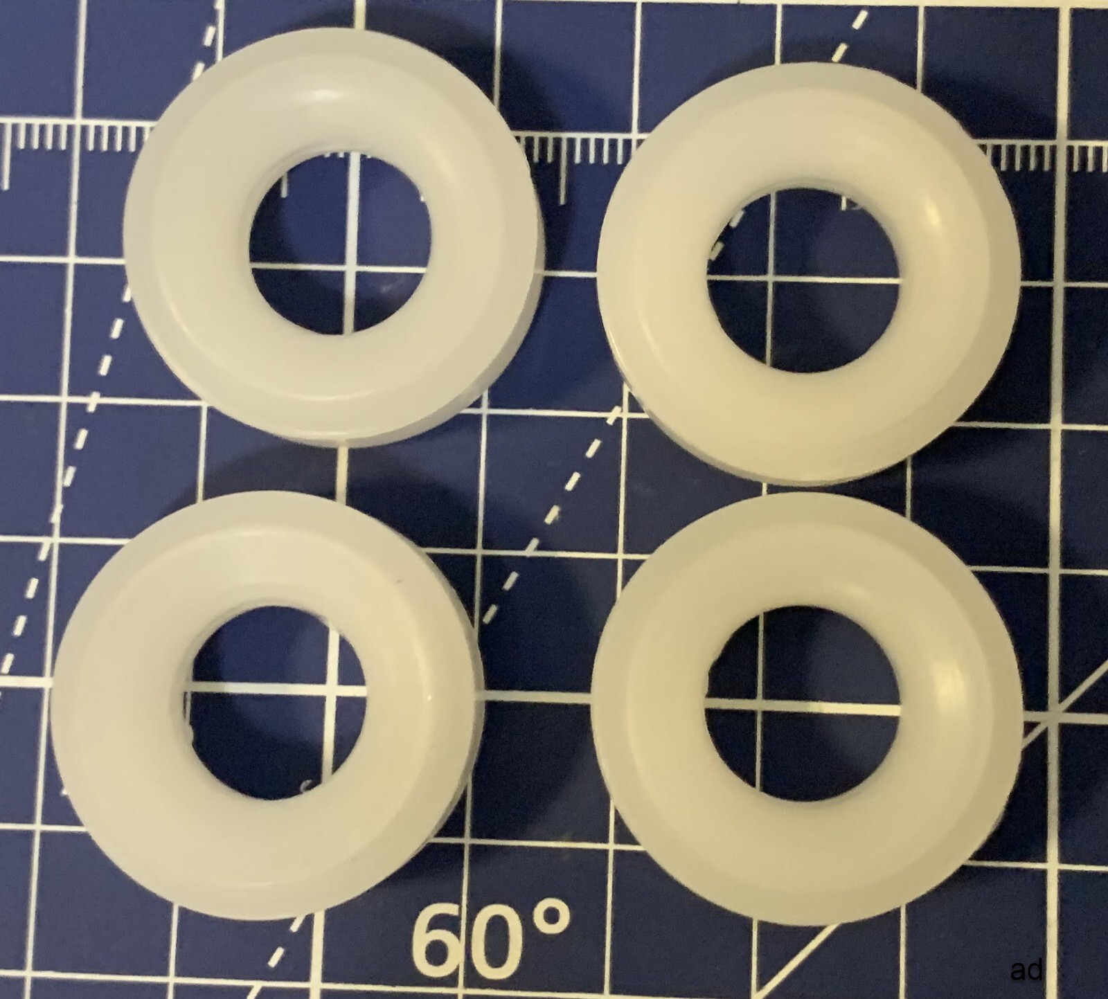 Wilden 01-1120-21-500 P1 Valve Seat; Kynar (PVDF) Material - LOT OF 4 ...