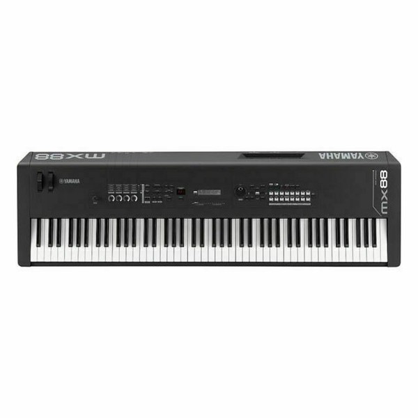 Yamaha MX88 88 Key Weighted Action Synthesizer Keyboard - Black for ...