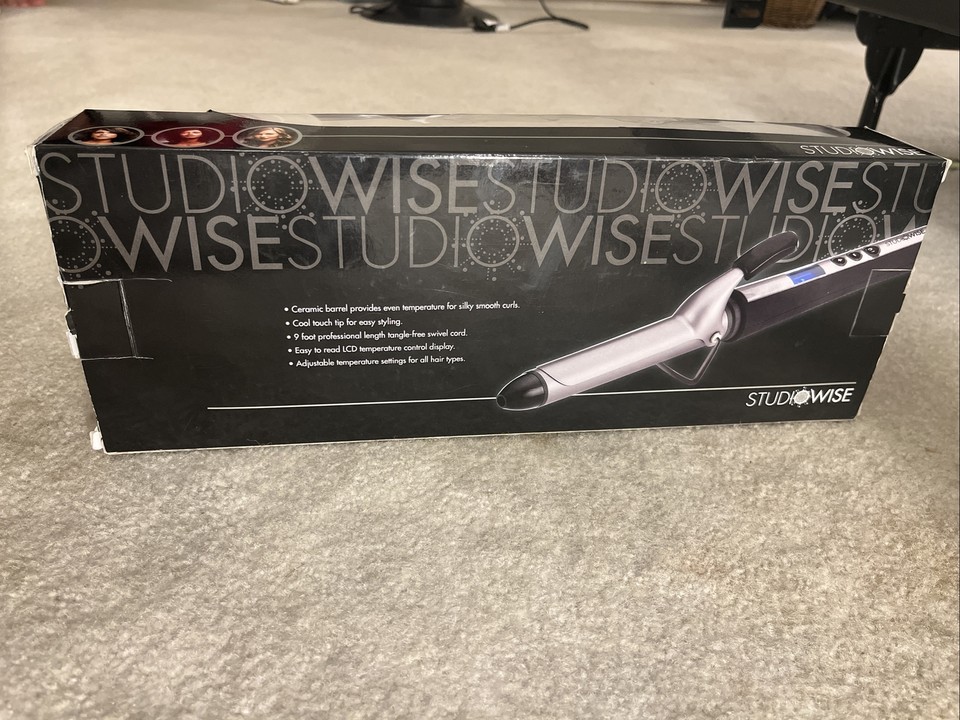 Studiowise Ceramic 1" Straightening Flat Iron | eBay