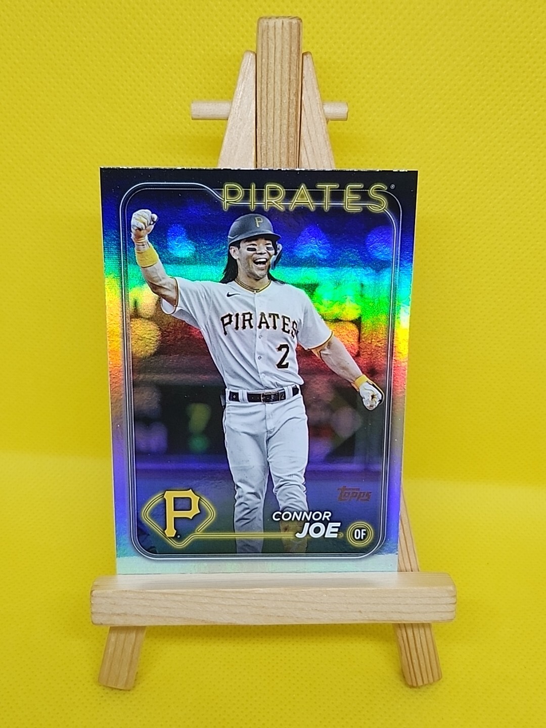 2024 Topps Series 1 Connor Joe #303 Rainbow Foil Pittsburgh Pirates | eBay