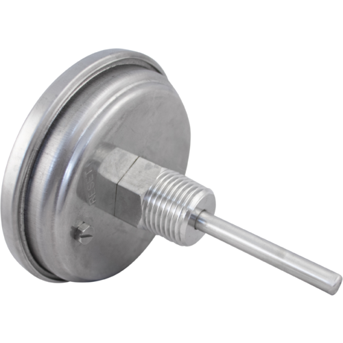 1/2" MPT Dial Thermometer for Kettles - 3 in. Face - Brewing ...