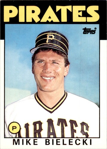 1986 Topps Traded Mike Bielecki Baseball Cards #10T | eBay