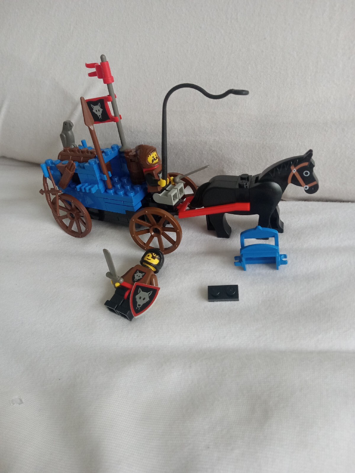 Vintage 1992 LEGO Castle Wolfpack Renegades Set 6038 Wagon | eBay