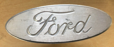 Ford Logo Metal Trailer Hitch Cover Metal Chrome 6.3/4" | eBay