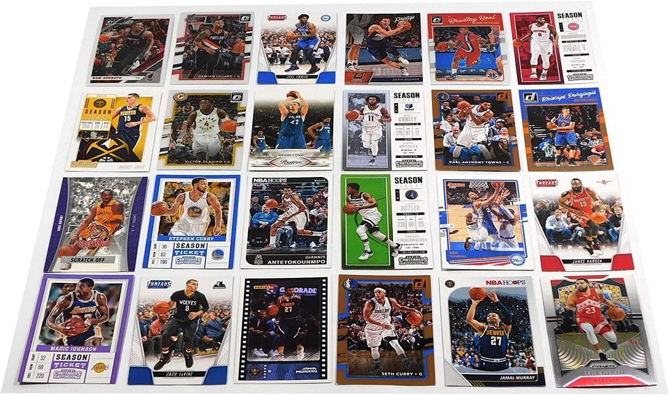 The Best NBA Basketball Cards Lot, Rookies, Hall of Fame & 1 Auto or ...